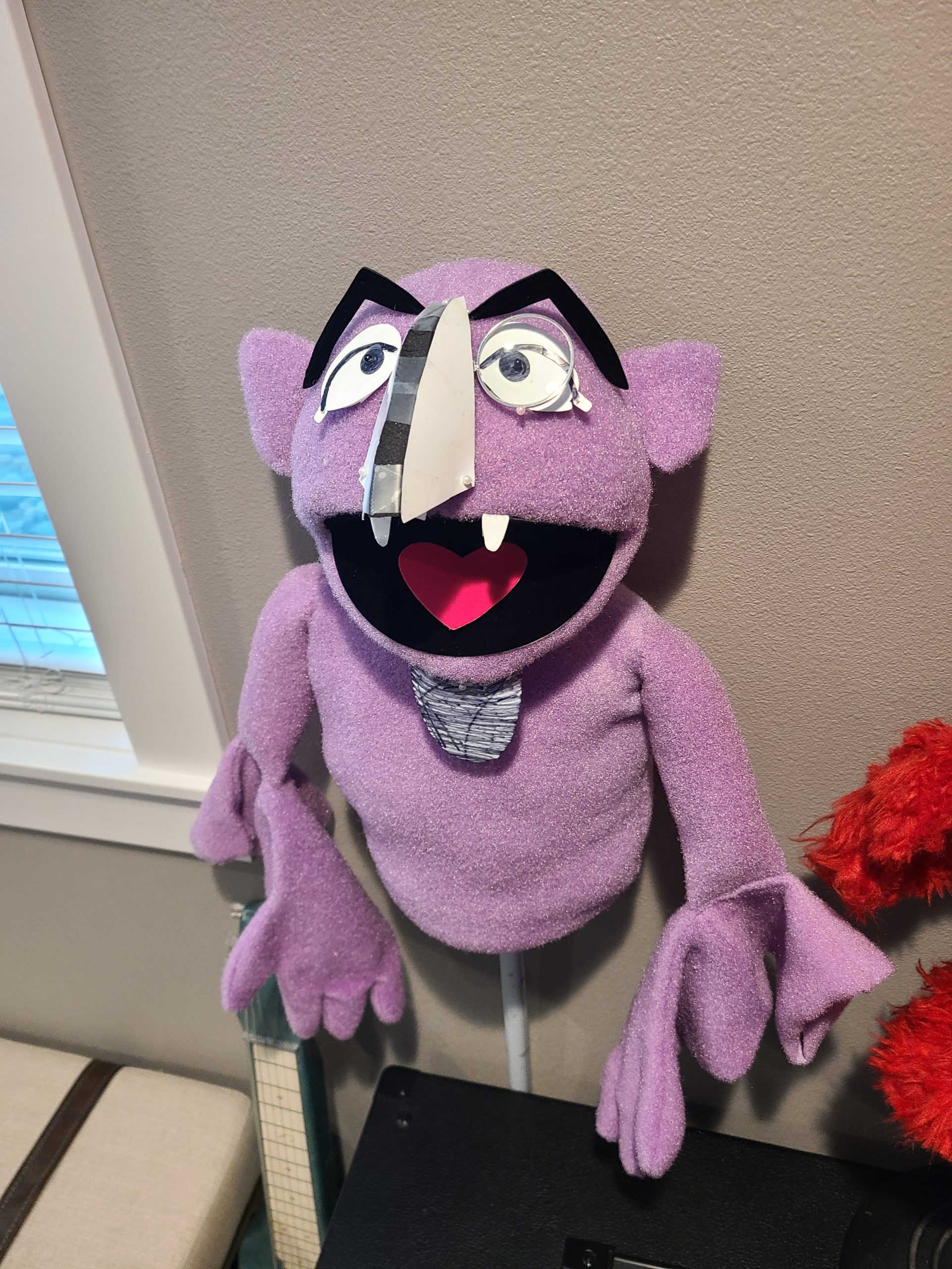 Count Von Count from Sesame Street Replica Build - Puppet Stitches