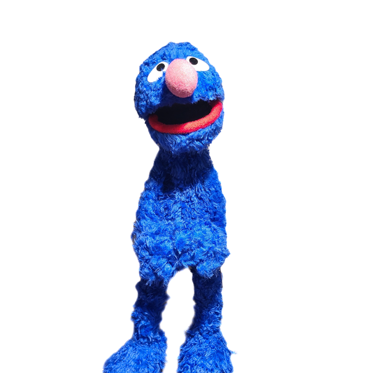 Grover from Sesame Street Replica Build - Puppet Stitches