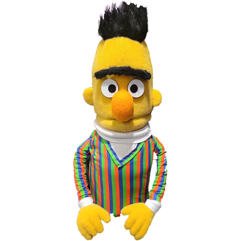 Bert from Sesame Street Replica Build - Puppet Stitches