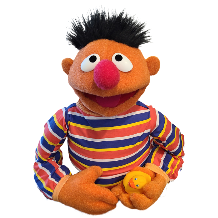 Ernie from Sesame Street Replica Build - Puppet Stitches